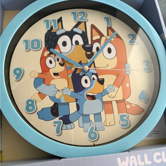 Disney | Wall Decor | Disneys Bluey Wall Clock | Poshmark